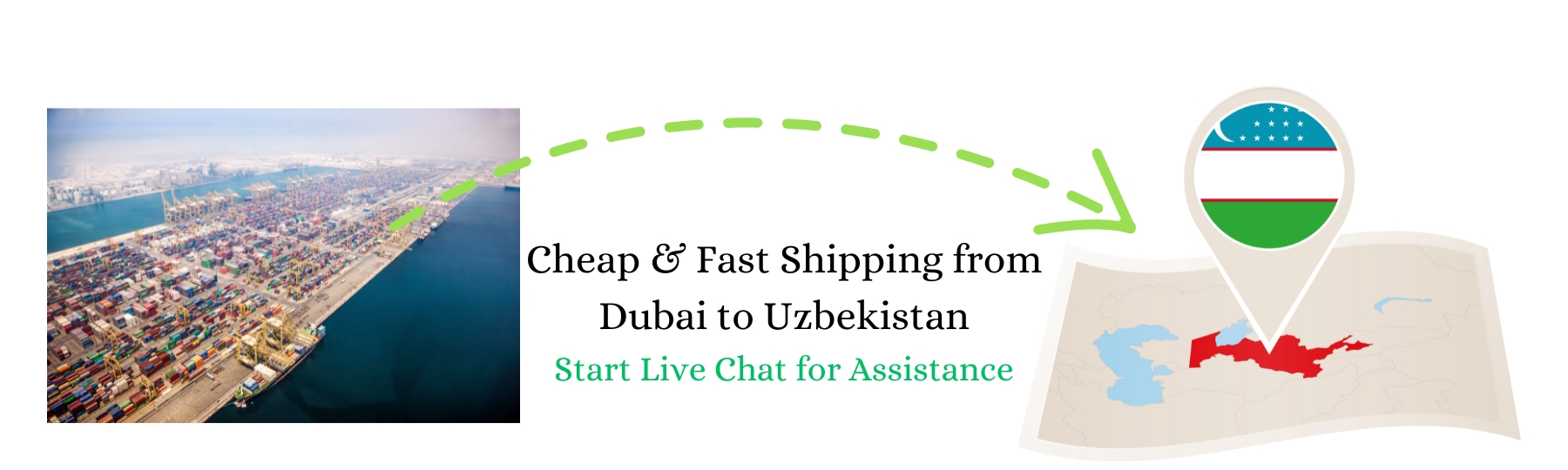 Cheap & Fast Shipping from Dubai to Uzbekistan - SLR Shipping LLC