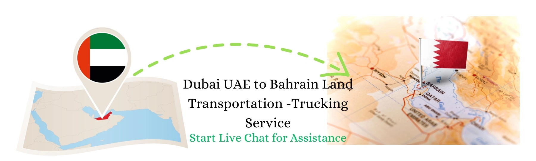 Dubai UAE to Bahrain Land Transportation -Trucking Service - SLR ...